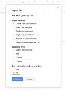 How to Convert a CSV File to Google Sheets