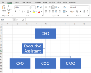 How to Build An Org Chart in Microsoft Excel | Organimi