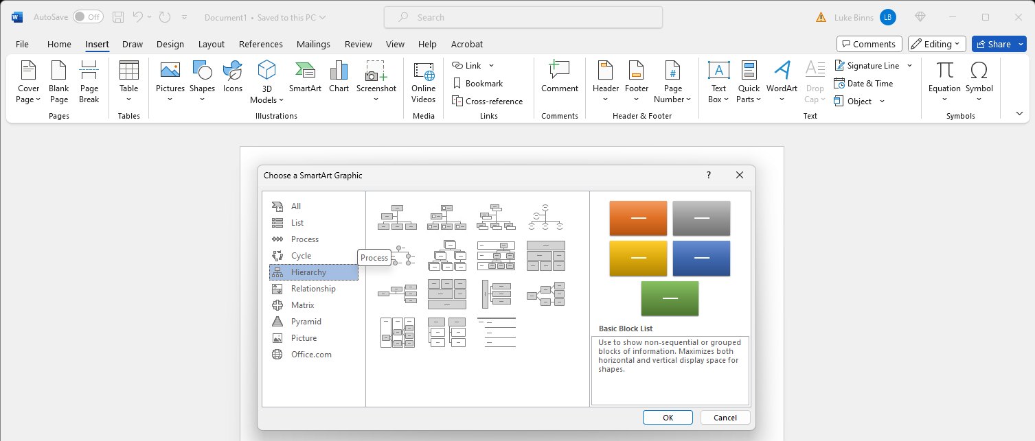 How to Build an Org Chart in Microsoft Word | Organimi
